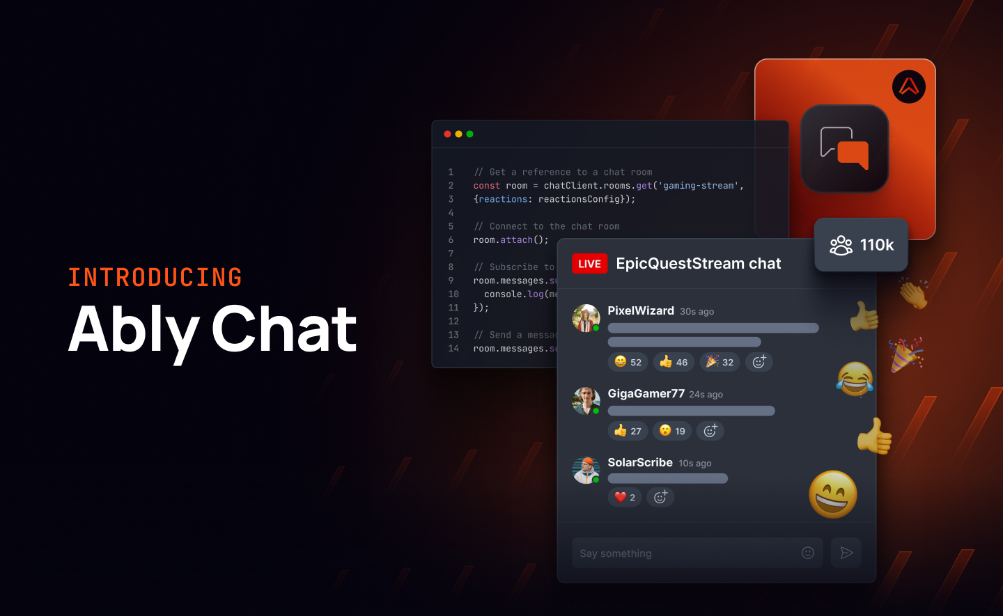 Say hello to Ably Chat: A new product optimized for large-scale chat ...