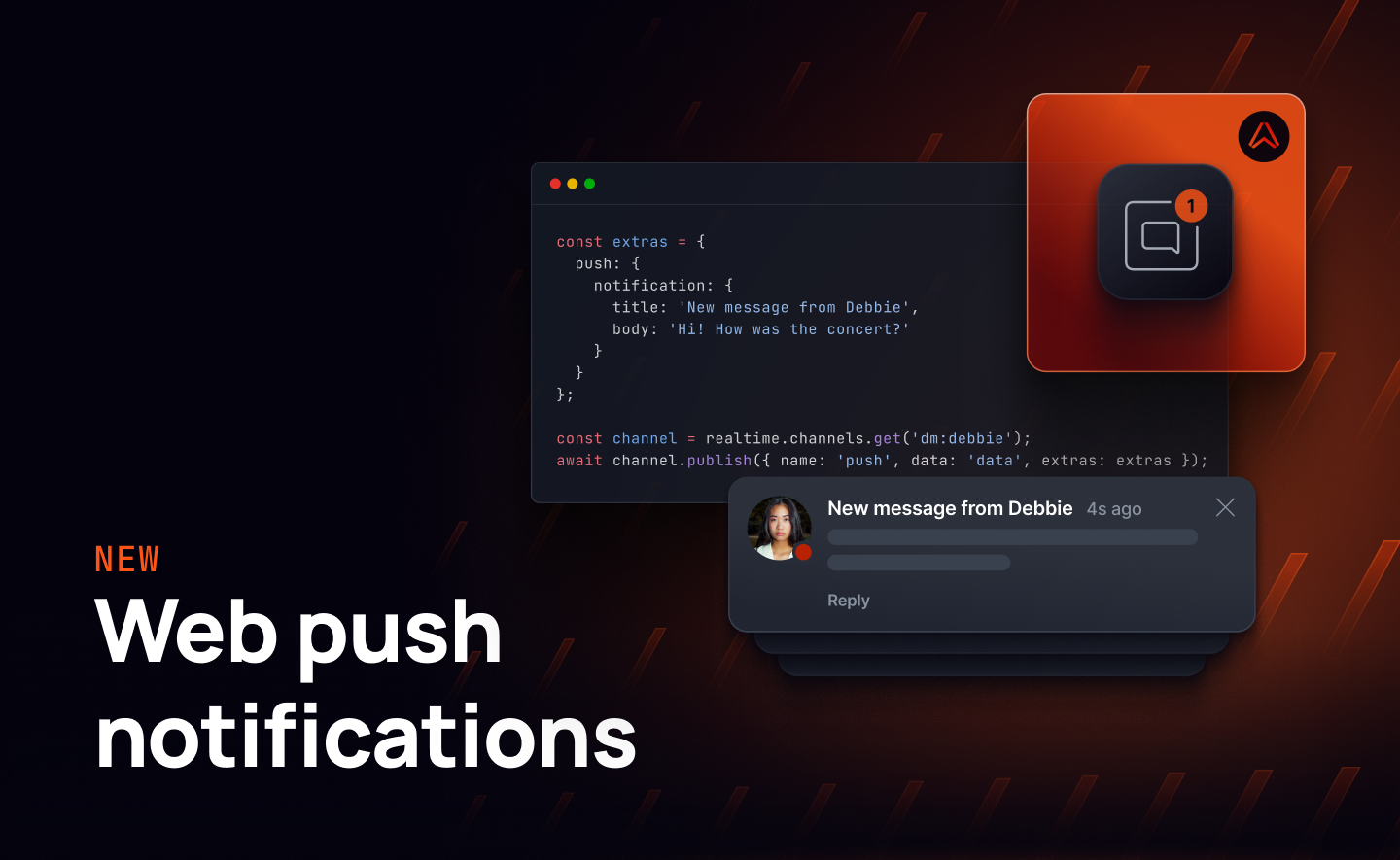 New: Ably Pub/Sub now supports web push notifications