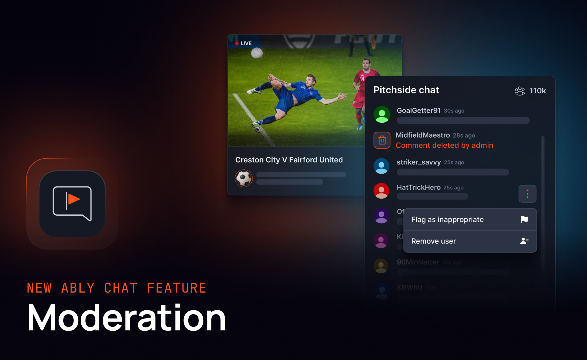 Introducing Moderation: For safer and cleaner chat experiences